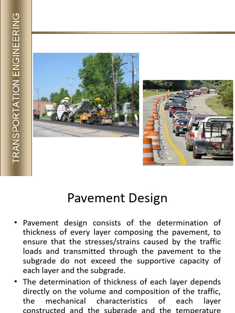 Lecture 10 Pavement Design (Rigid) | PDF | Road Surface | Strength Of ...