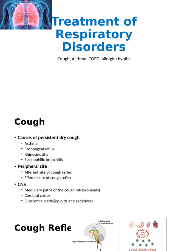 Mod.15. A. Resp. System-Management of Cough | PDF | Cough | Respiratory System