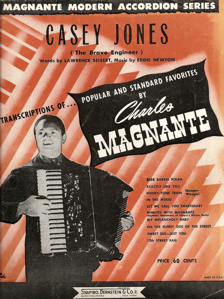 Casey Jones (The Brave Engineer) (Arr. Magnante) - Seibert - Newton | PDF