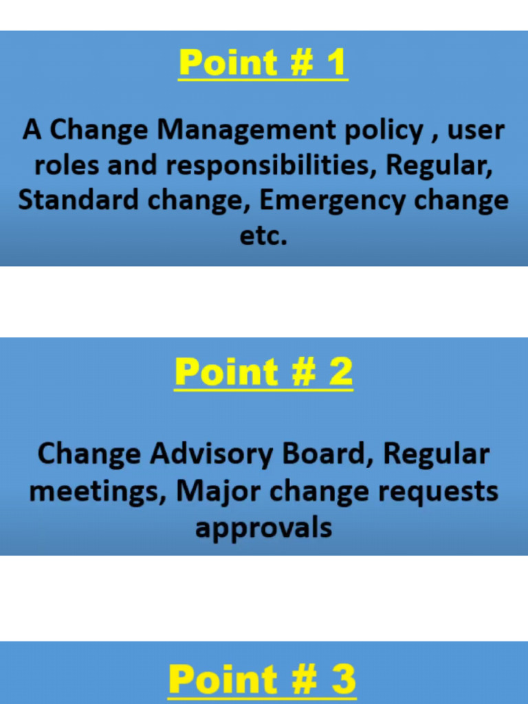 Audit Change Management | PDF