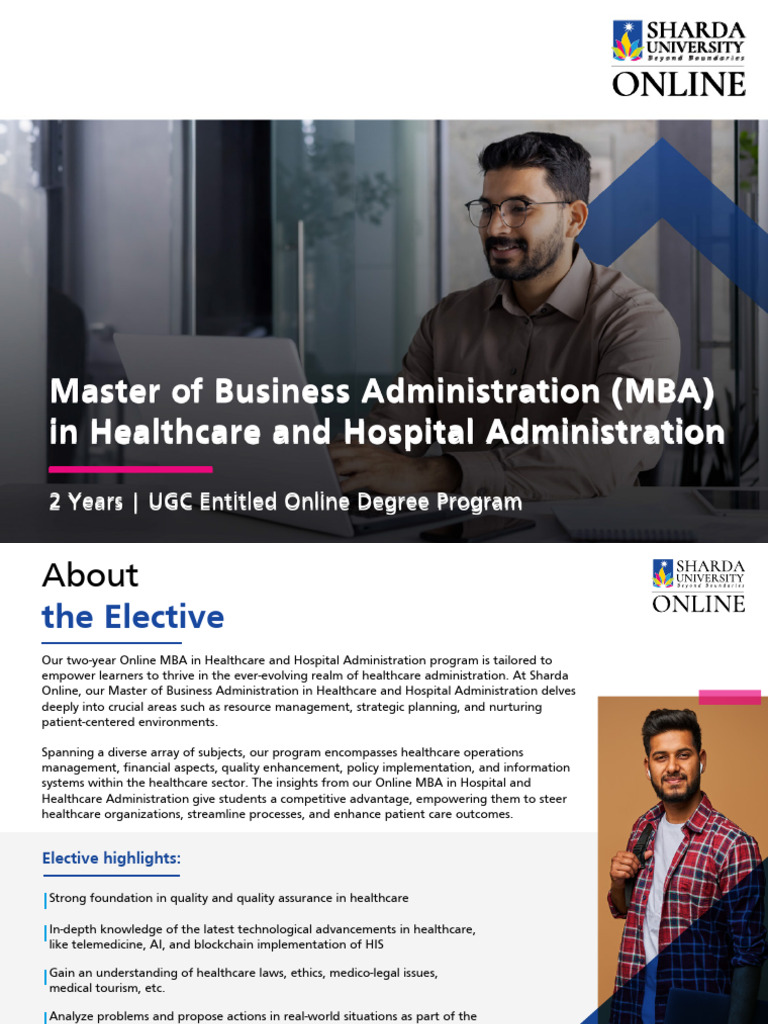 MBA in Healthcare Administration | PDF | Master Of Business ...