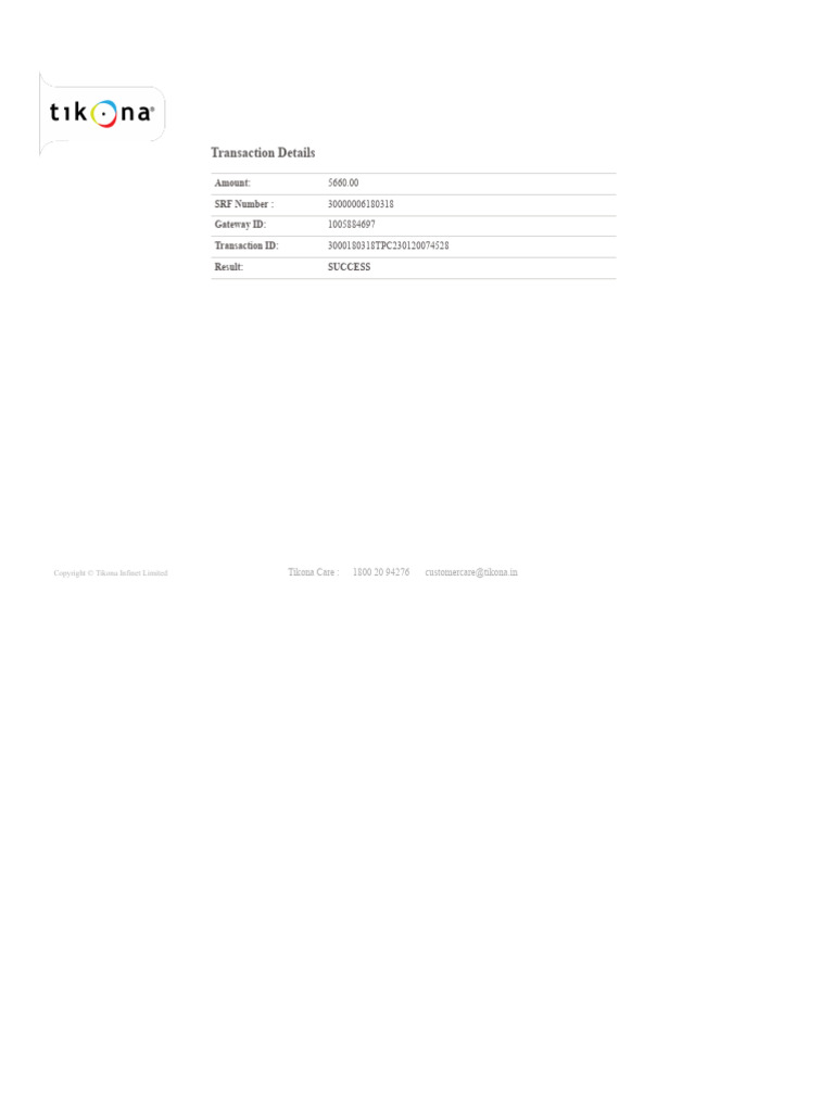 Tikona QuickPay | PDF