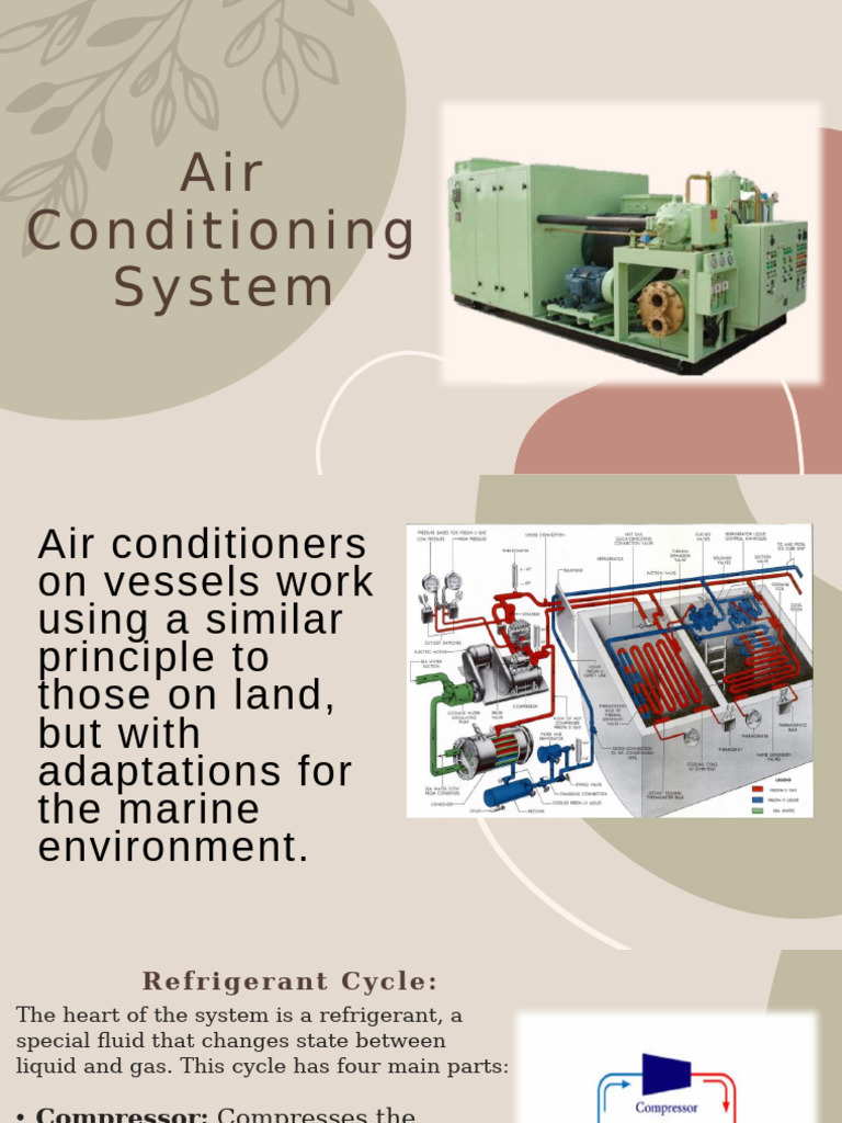 Marine Air Conditioning Systems Overview | PDF