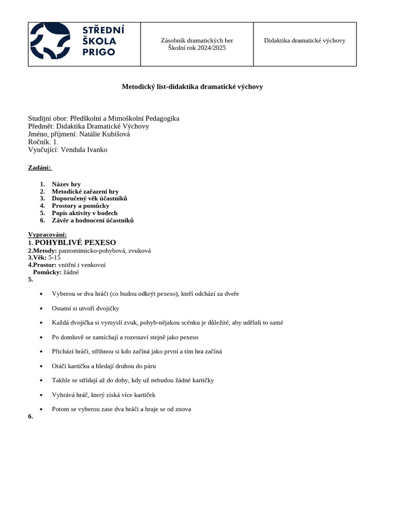 DDV-met - List 2 | PDF