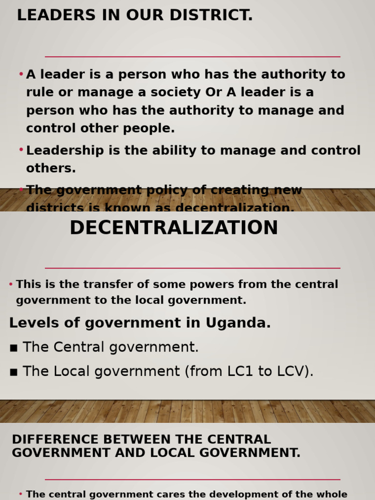 Understanding District Leadership | PDF | Social Policy | Government