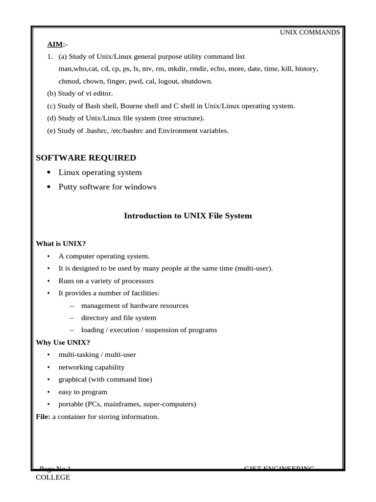 OS & LINUX labmanual R20.. | PDF | Computer File | File Transfer Protocol