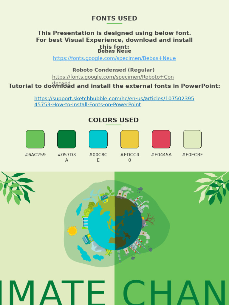 Climate Change Theme Static 4x3 | PDF | Atmosphere | Change