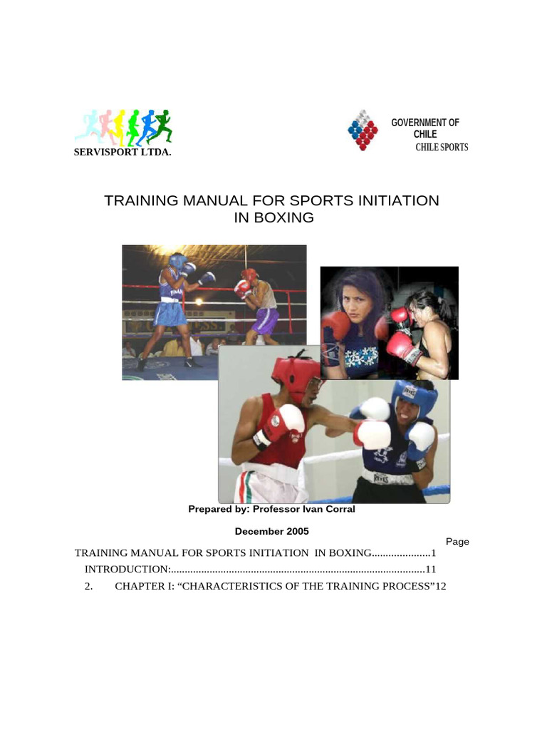 Manual Initiation Boxing PDF | PDF | Temperament | Sports