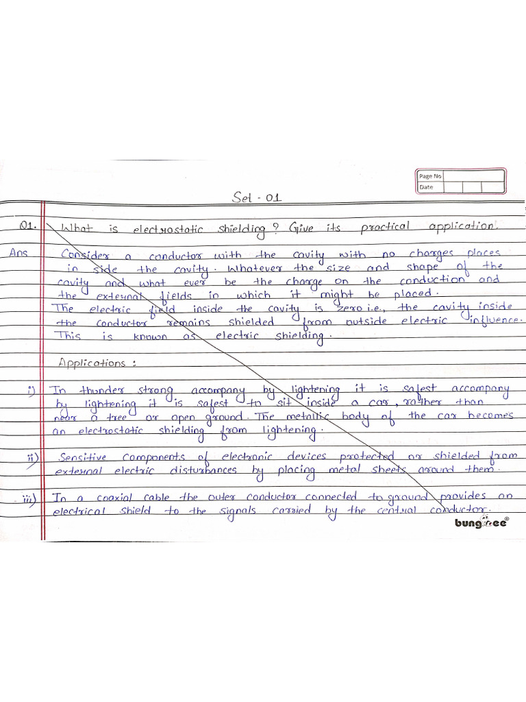 Set 1 Physics 19M | PDF