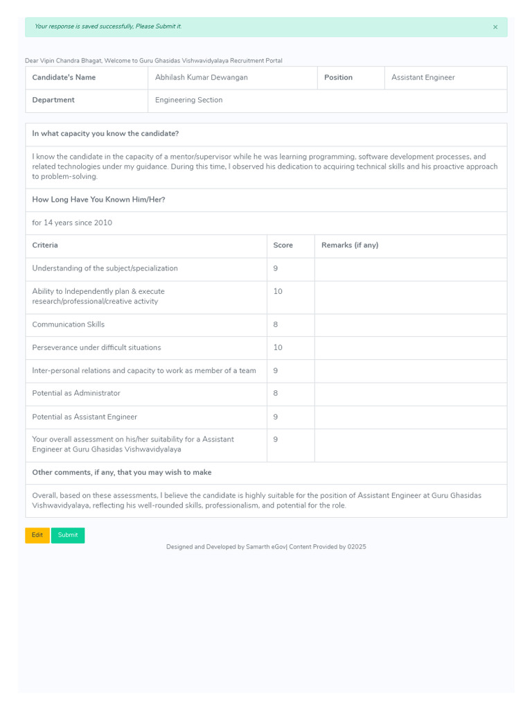 Recruitment Portal | PDF