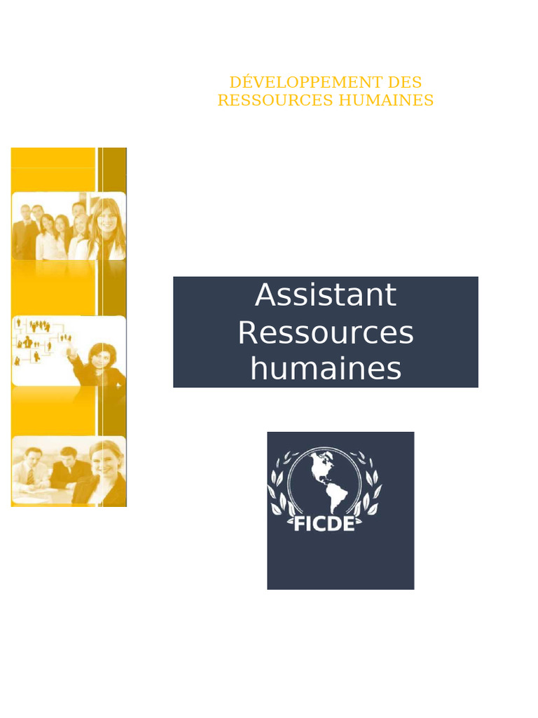 Développement des Ressources Humaines | PDF | Gestion des ressources ...