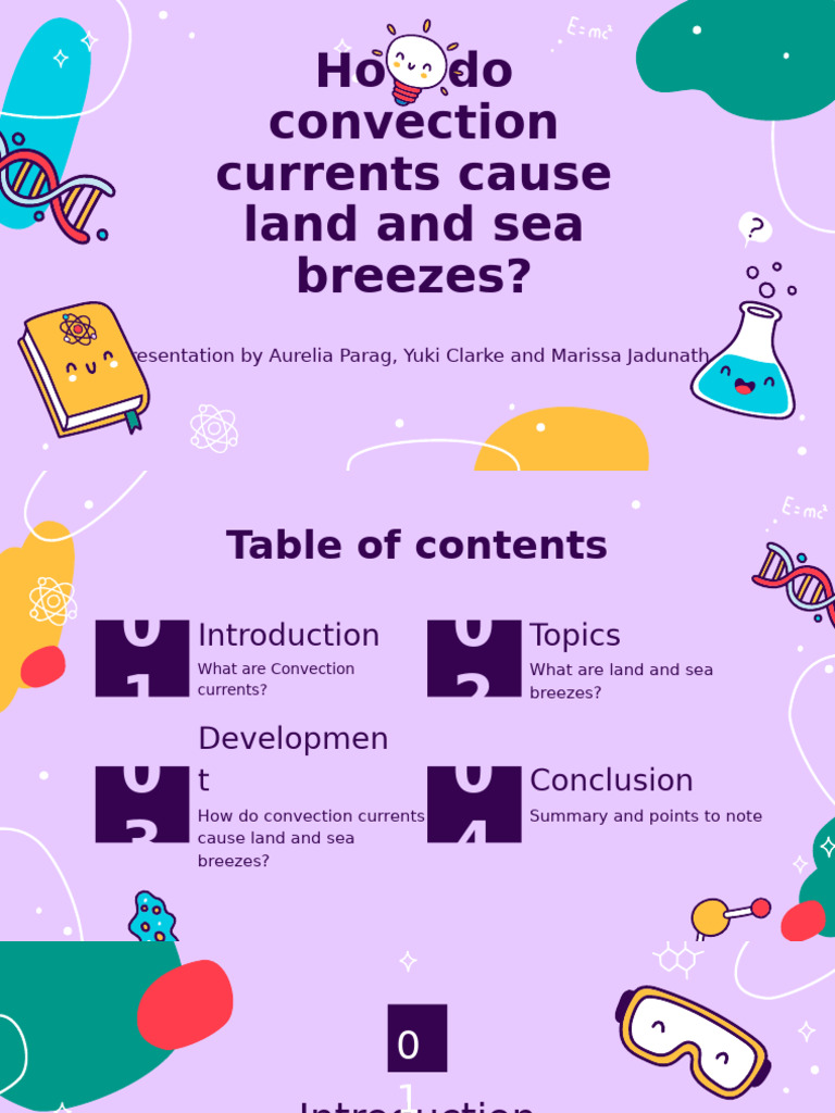How Do Convection Currents Cause Land and Sea Breezes | PDF ...