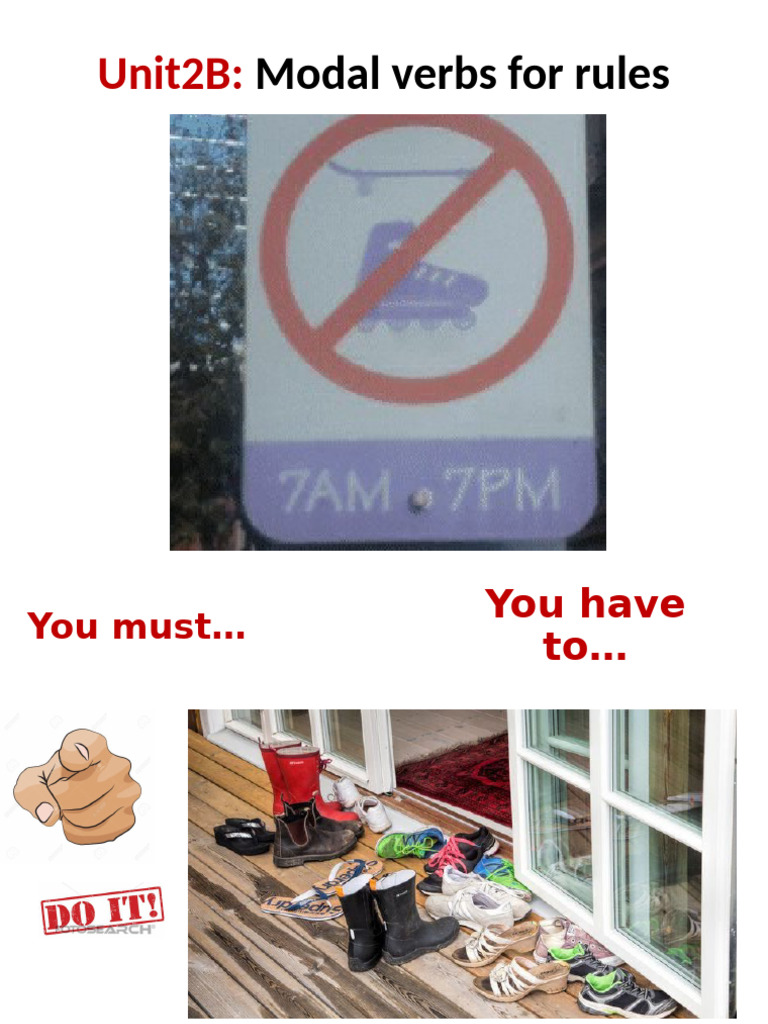 2B - Grammar - Presentation (Modals Only, Controlled Practice) | PDF