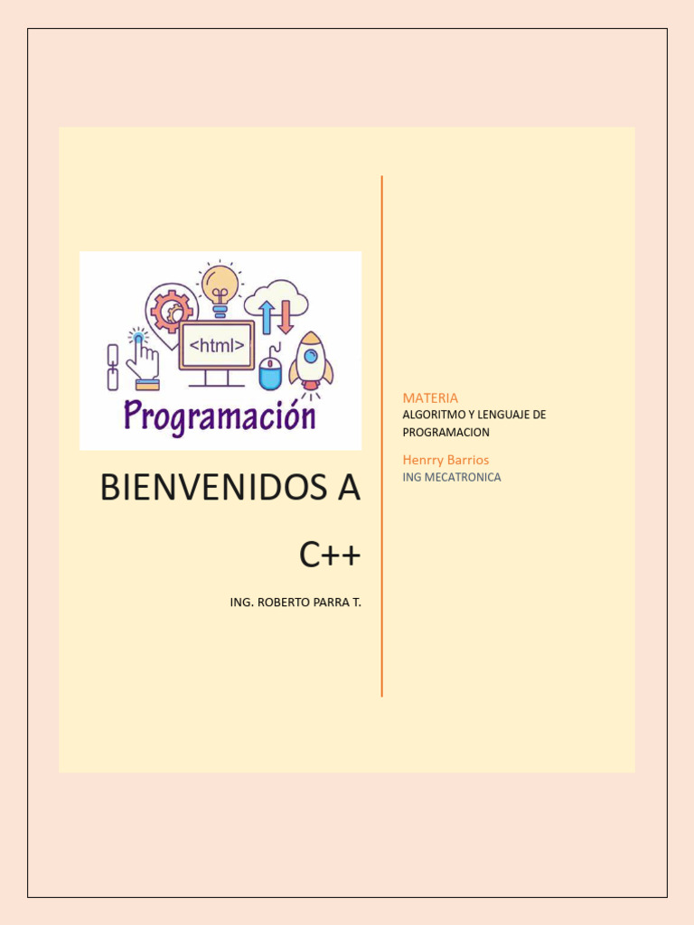 ALGORITMO Y LENGUAJE DE PROGRAMACION | PDF | Bibliotecas de ...
