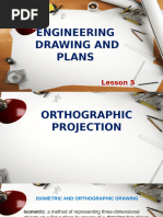 Lesson 04 Orthographic Projection Practice Exercises | PDF