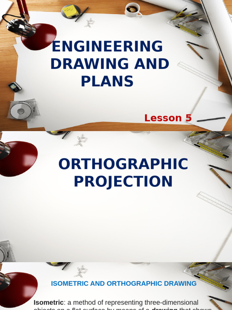 Lesson 5 - Orthographic Projection | PDF | Classical Geometry | Geometry