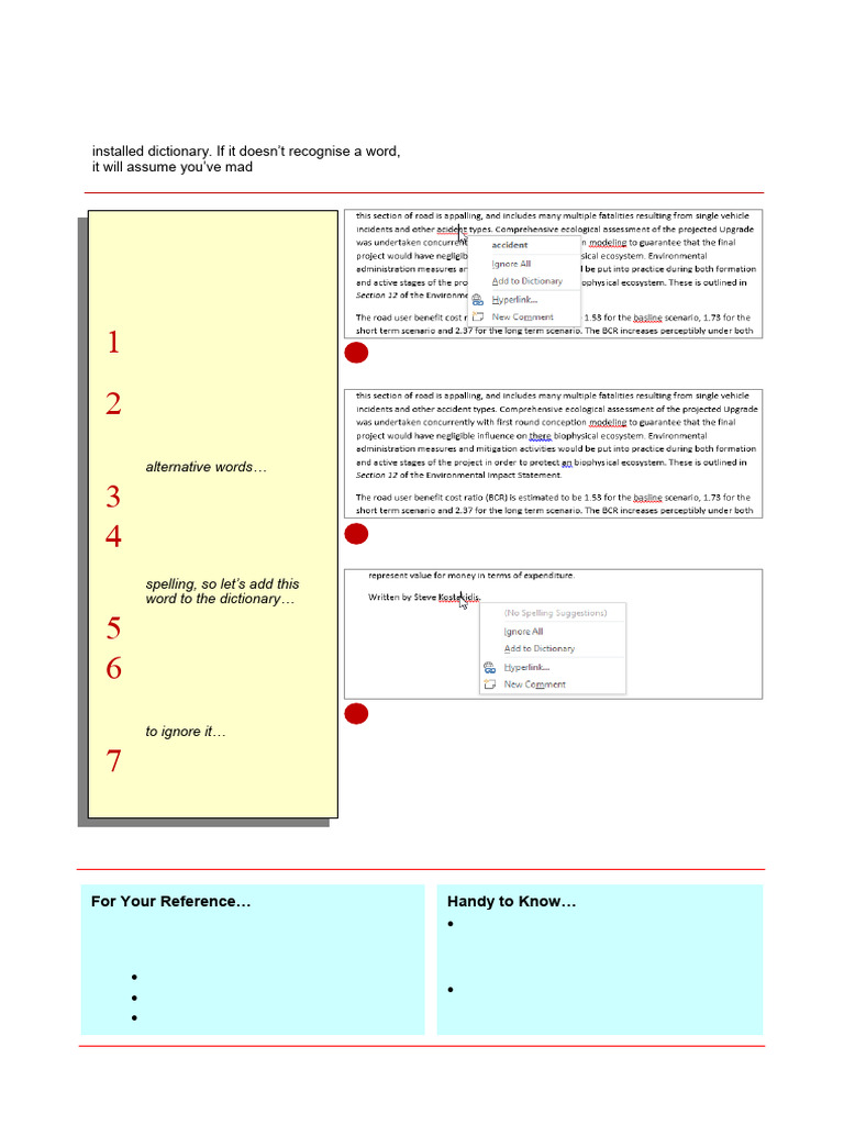 Word Fundamentals Manual 31 40 | PDF | Microsoft Word | Software
