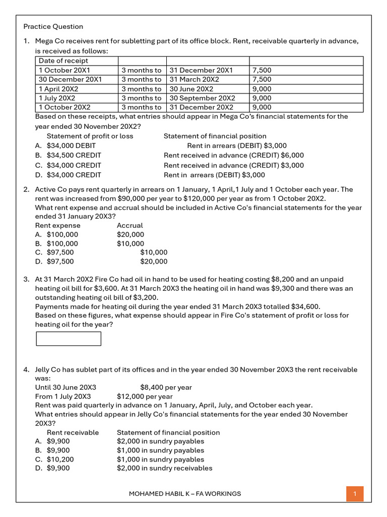 Accruals and Prepayments | PDF | Deferral | Debits And Credits