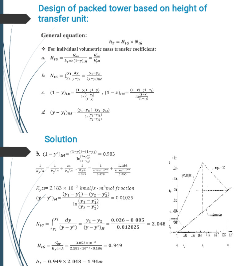 Mass Transfer Operations 2 (Tutorial3) | PDF
