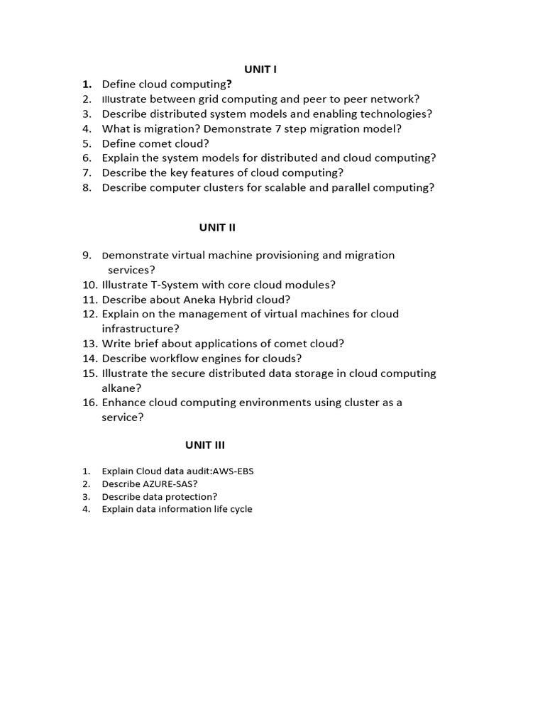CS Question Bank | PDF