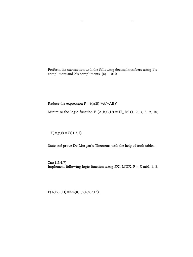 3130306 | PDF | Digital Electronics | Computer Engineering