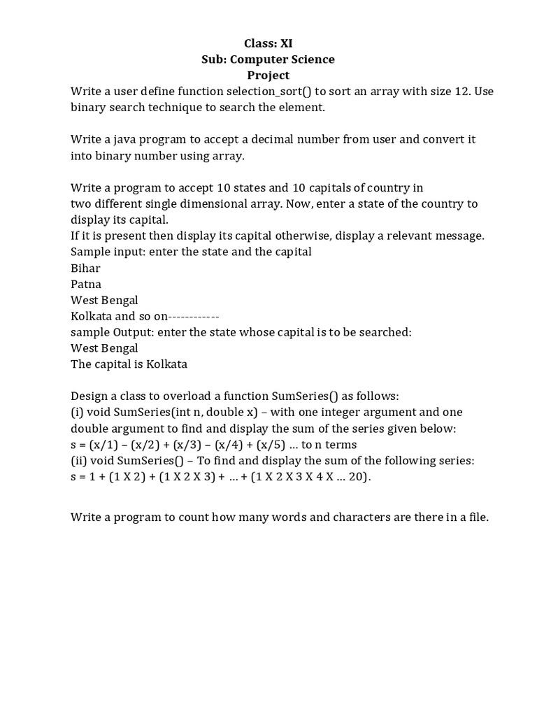 XI Project4 AE | PDF