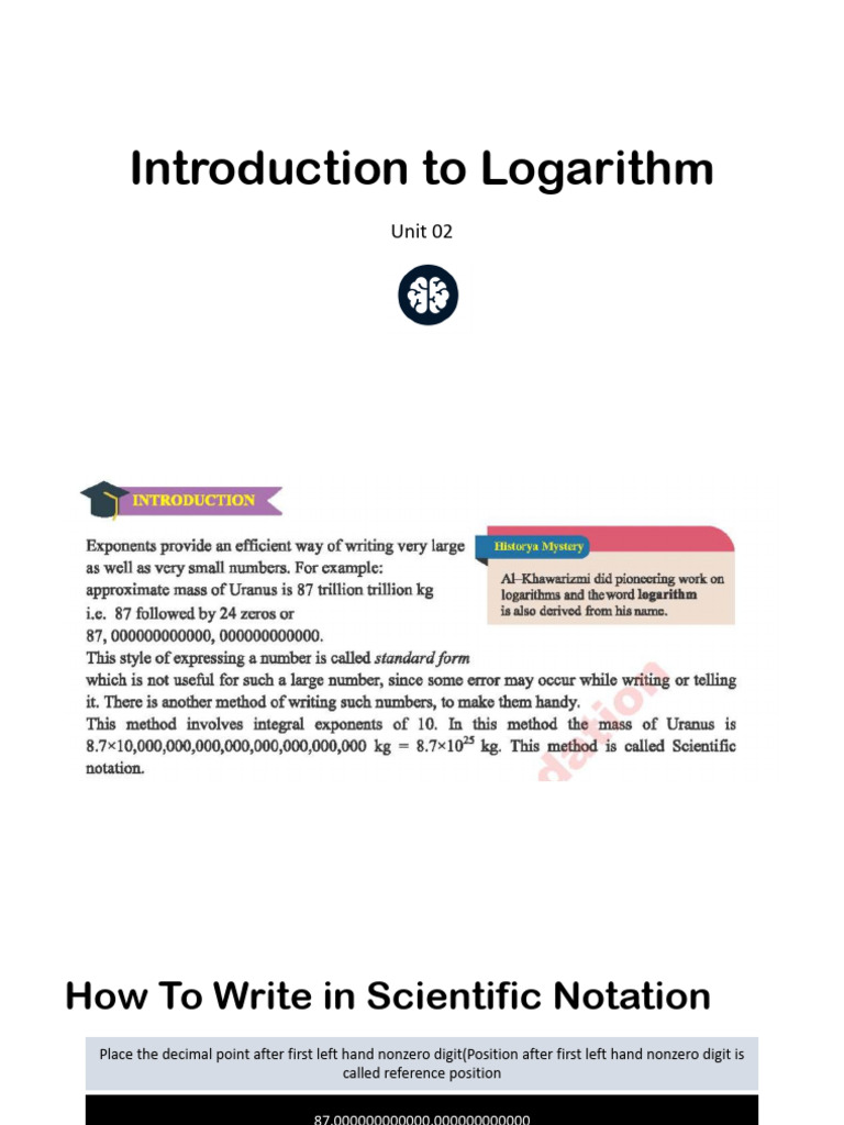 Understanding Scientific Notation Basics | PDF