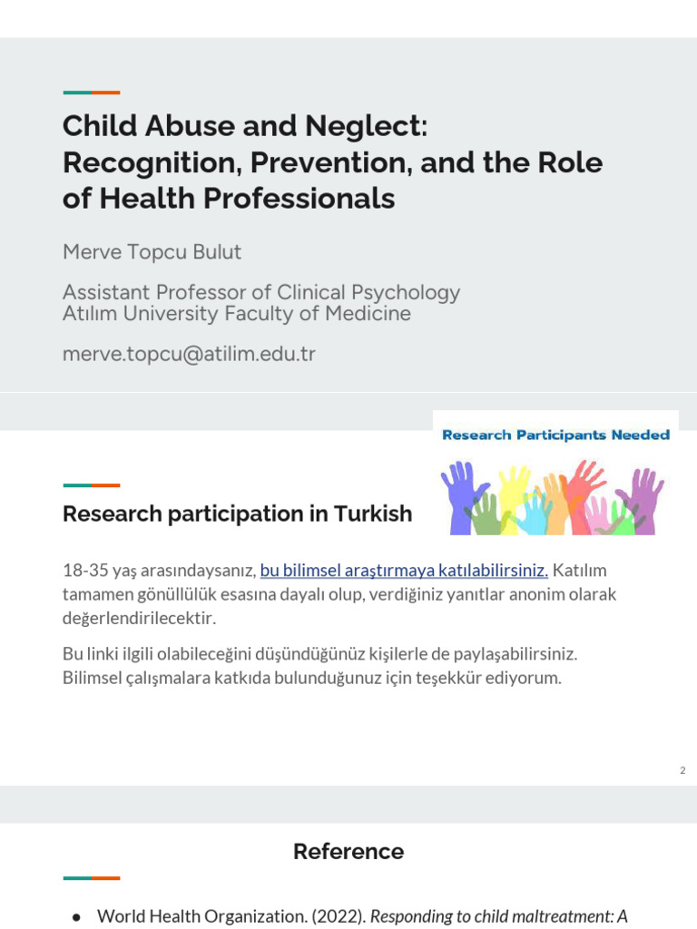 Child Maltreatment: Recognition & Prevention | PDF | Child Abuse | Violence