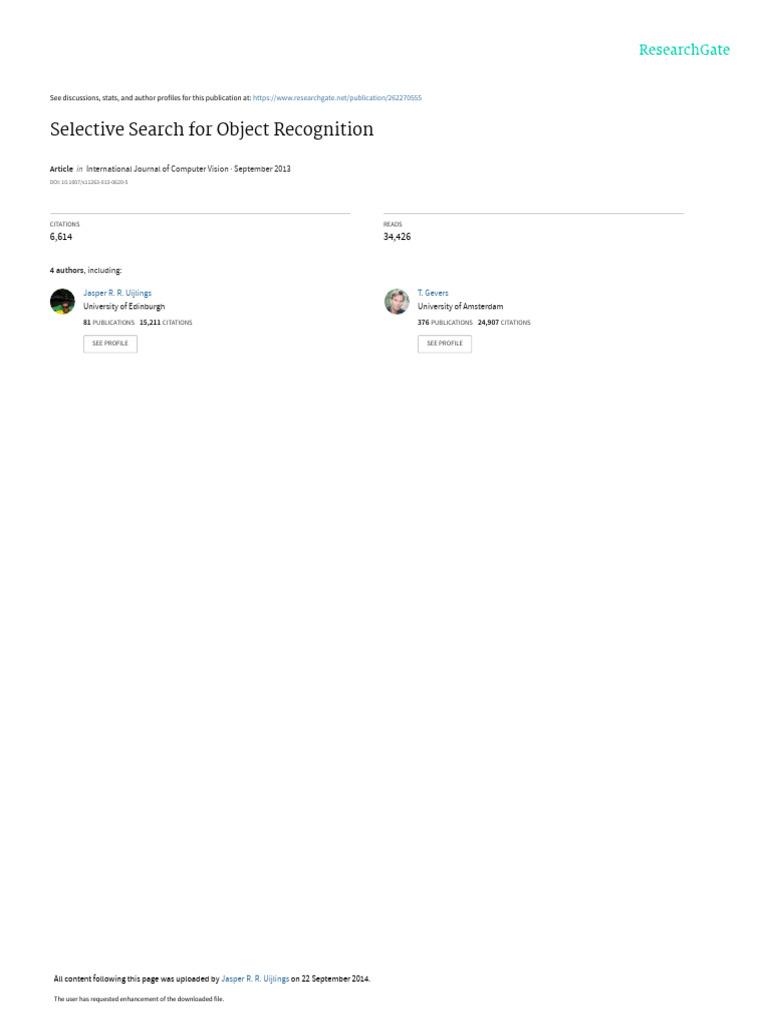 SelectiveSearch Segmentation | PDF | Image Segmentation | Statistical Classification