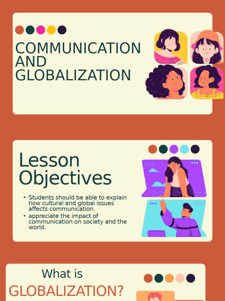 Purcomm Lesson 2pptx | PDF | Globalization | Communication