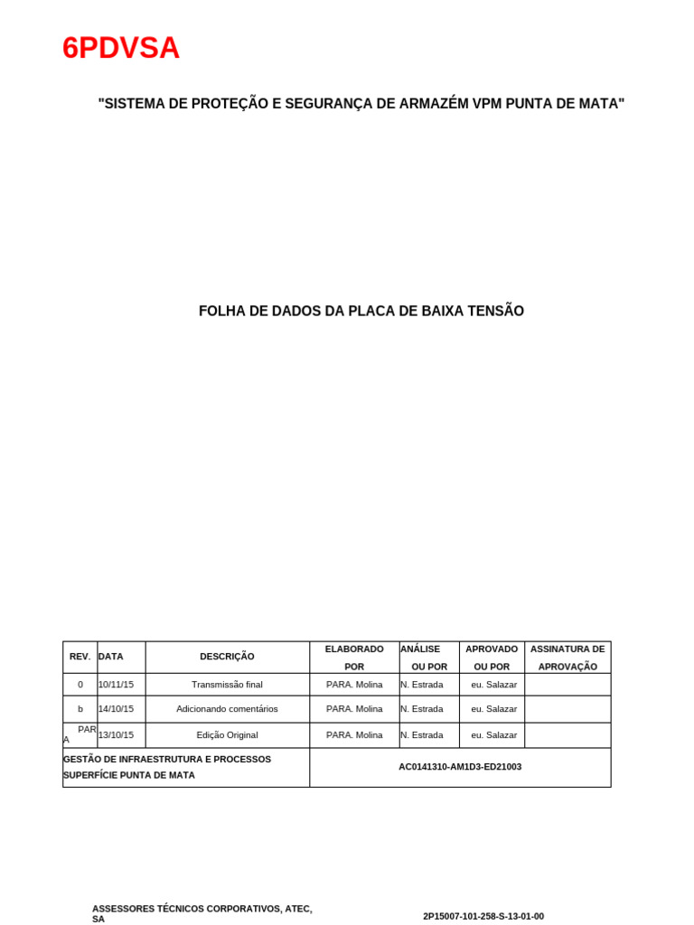 Vsip - Info API RP 540 Instalações Elétricas em Processos de Petróleo 1 ...