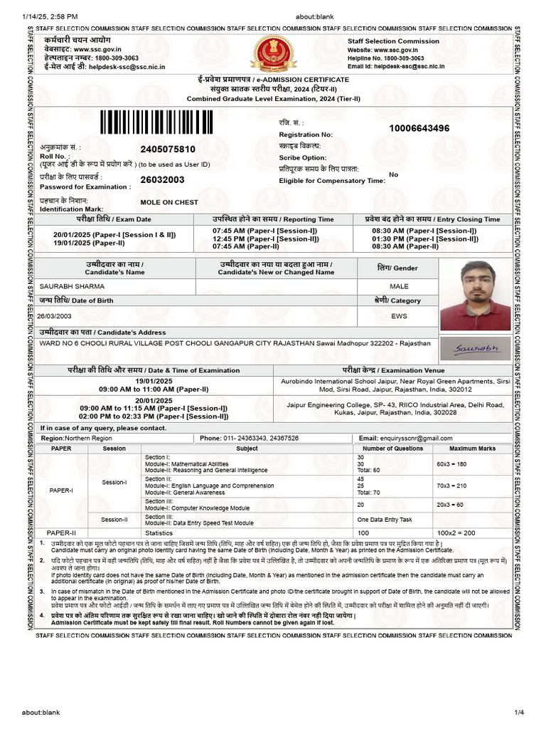 Saurabh Amit 2024 | PDF