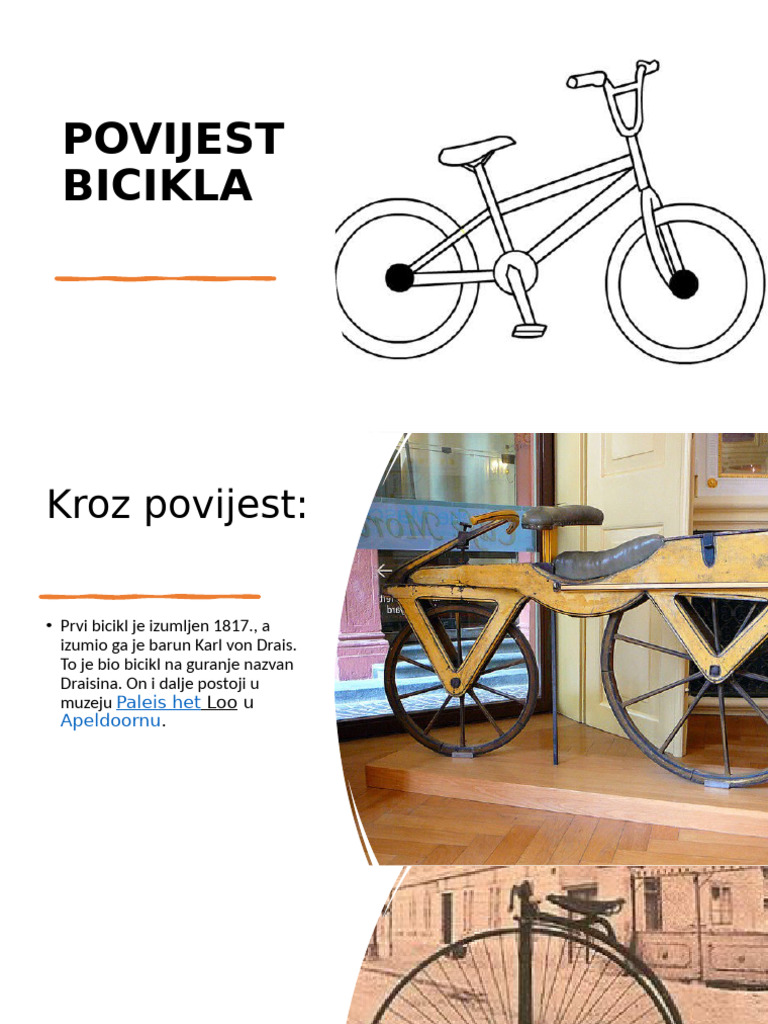 Prezentacija - Povijest Bicikla | PDF