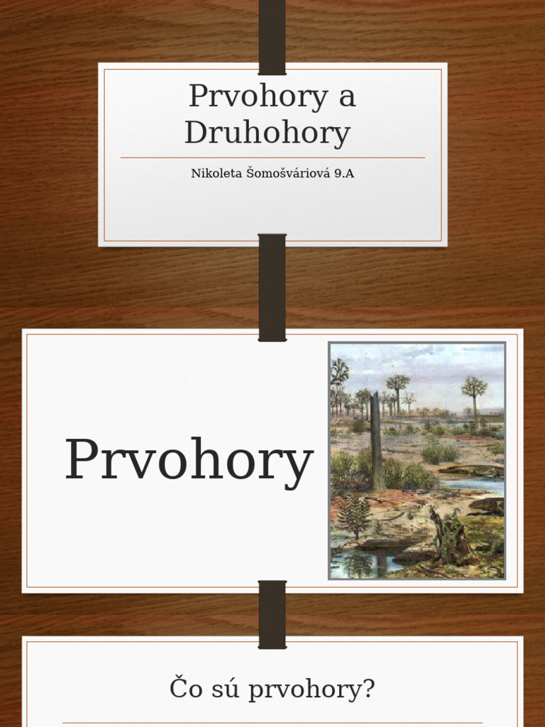 Prvohory A Druhohory | PDF
