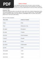 6 The Irregular Wide Tense Verb List | PDF | Verb | Rules