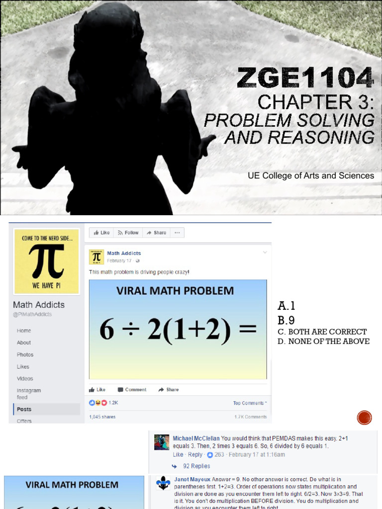 Problem Solving and Reasoning Techniques | PDF | Inductive Reasoning