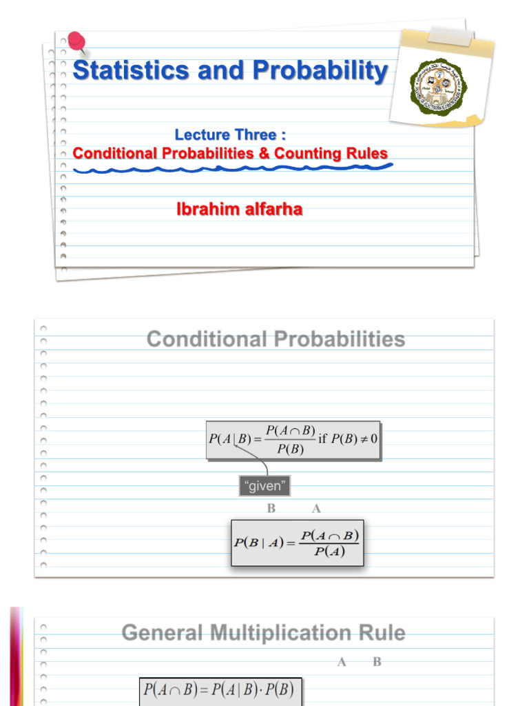 3 | PDF | Probability | Permutation