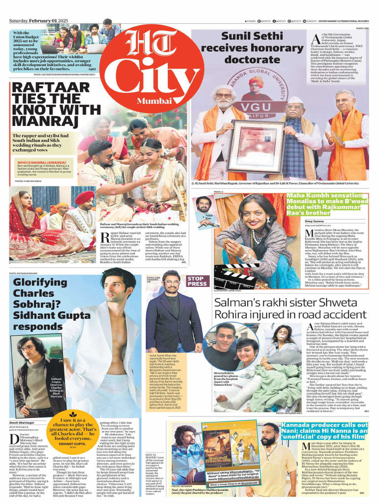 HT - Mumbai City - 01-02-2025 | PDF