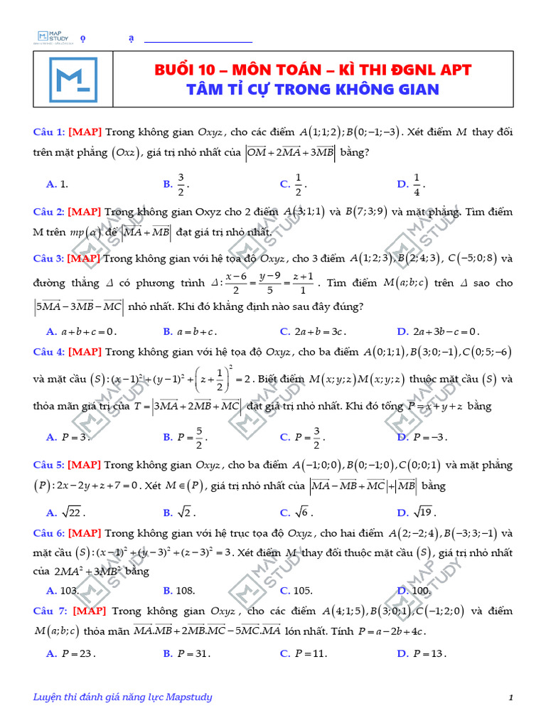 Tai Lieu - Buoi 10 Bai Tap Ve Nha 1727749274034 | PDF