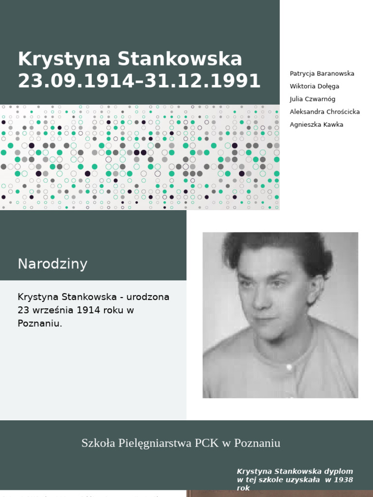 Krystyna Stankowska | PDF
