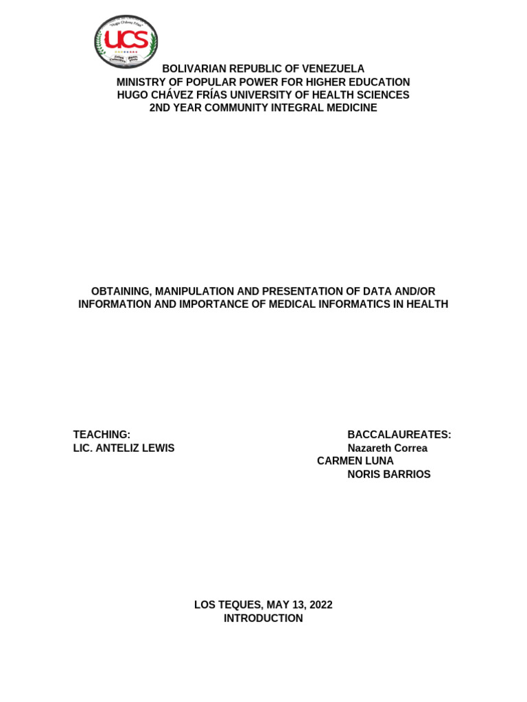 computer research work 1 | PDF | Databases | Health Informatics