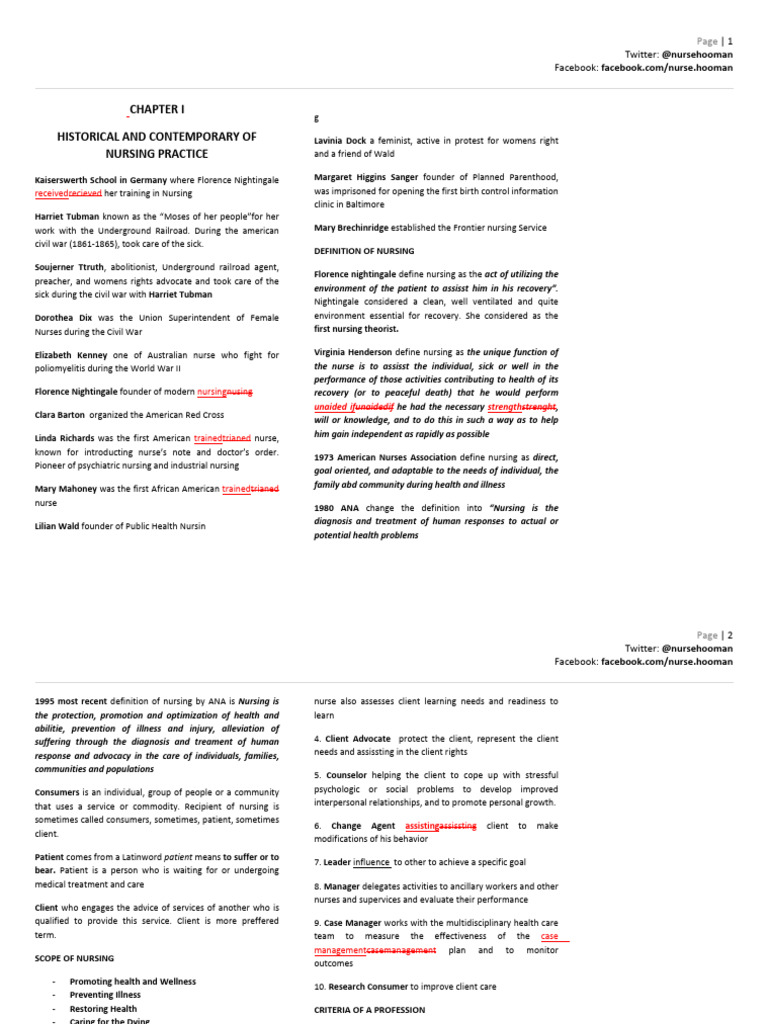 Nursing History and Education Overview | PDF | Nursing | Tort