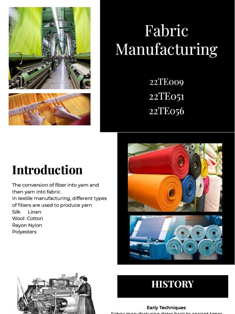 Wepik The Evolution of Fabric Manufacturing Techniques and History ...
