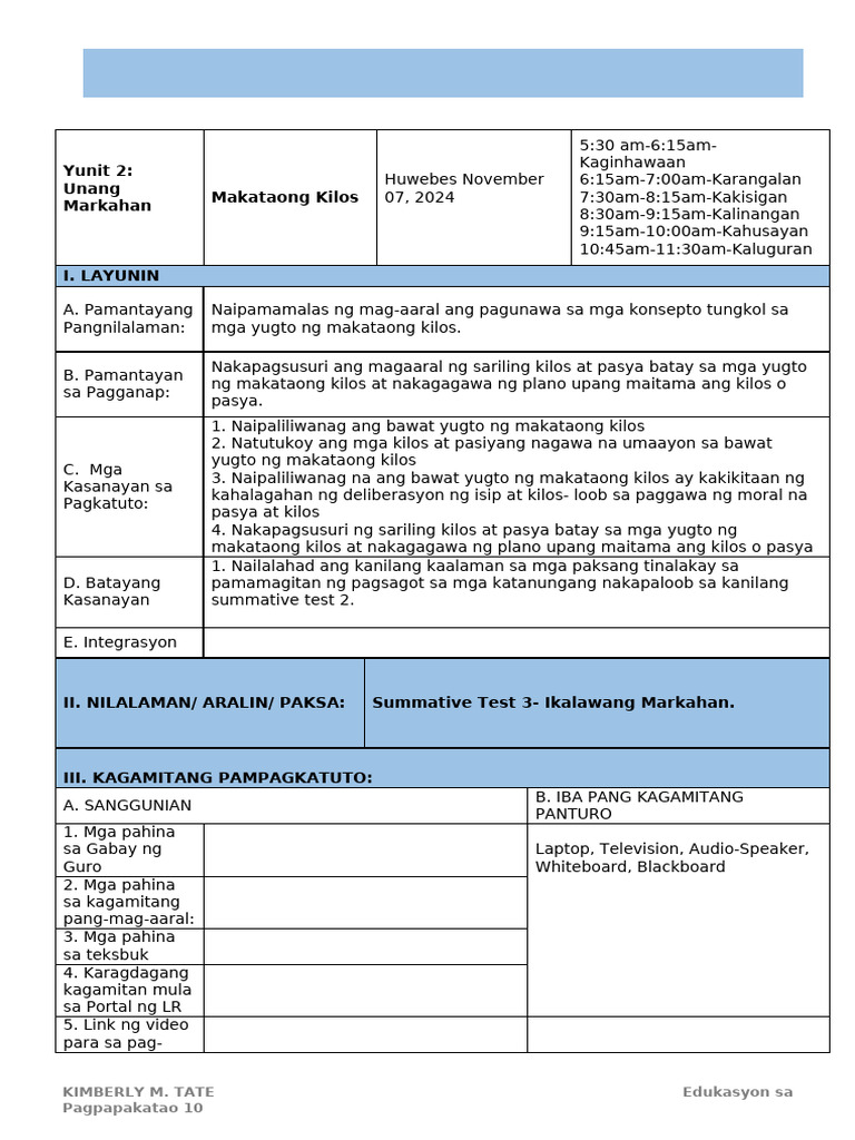 2nd Quarter Week 6 Day-4 | PDF