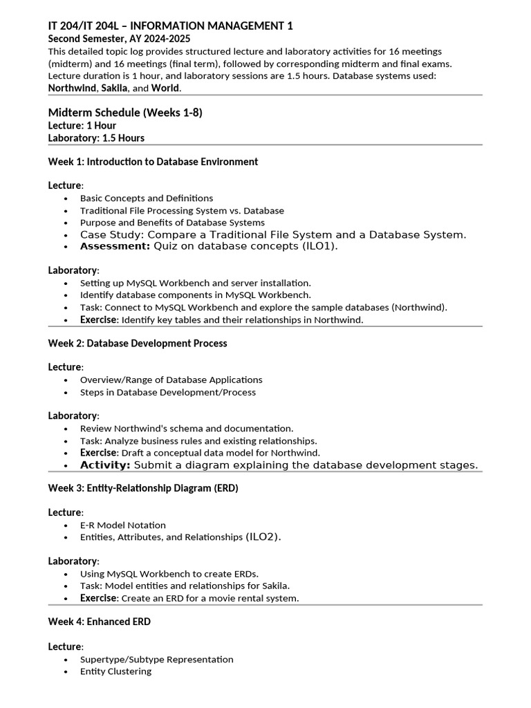 Lesson-Plan-Overview-2 | PDF | Databases | Sql