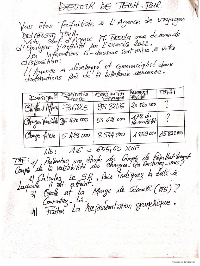Devoir de tech tour | PDF
