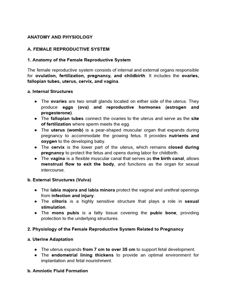 Case Pres Female Repro System | PDF