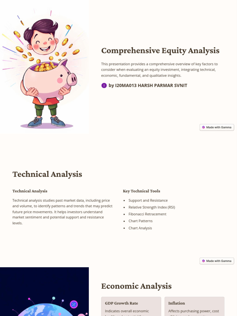 Comprehensive Equity Analysis | PDF | Technical Analysis | Economic Growth