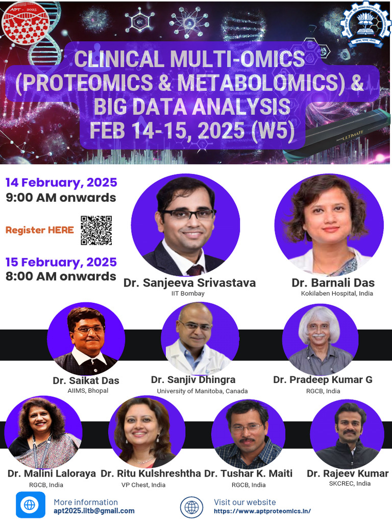 Clinical Multi-Omics Conference 2025 | PDF | Metabolomics | Proteomics