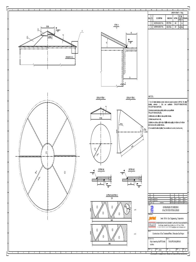 TGP-JE-GTPT-330-EQ-DRW-0028_C02_Off-Spec Condensate Storage Tank(GTPT-TK-330-002)_Roof Detail ...